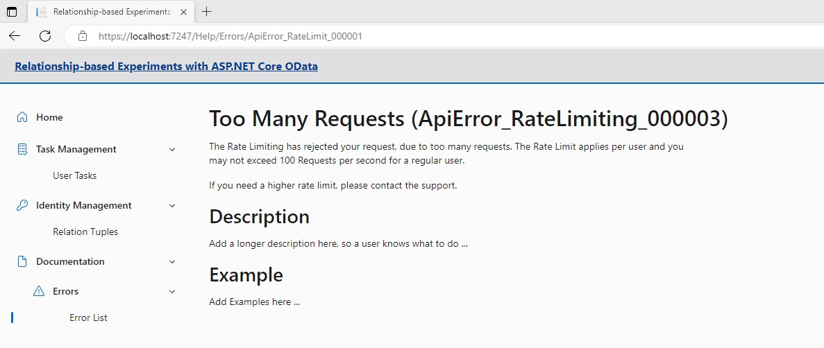 Aspnet Core Blazor Error Handling And Error Documentation