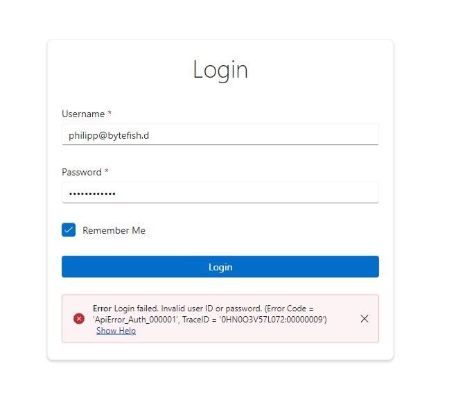 Aspnet Core Blazor Error Handling And Error Documentation